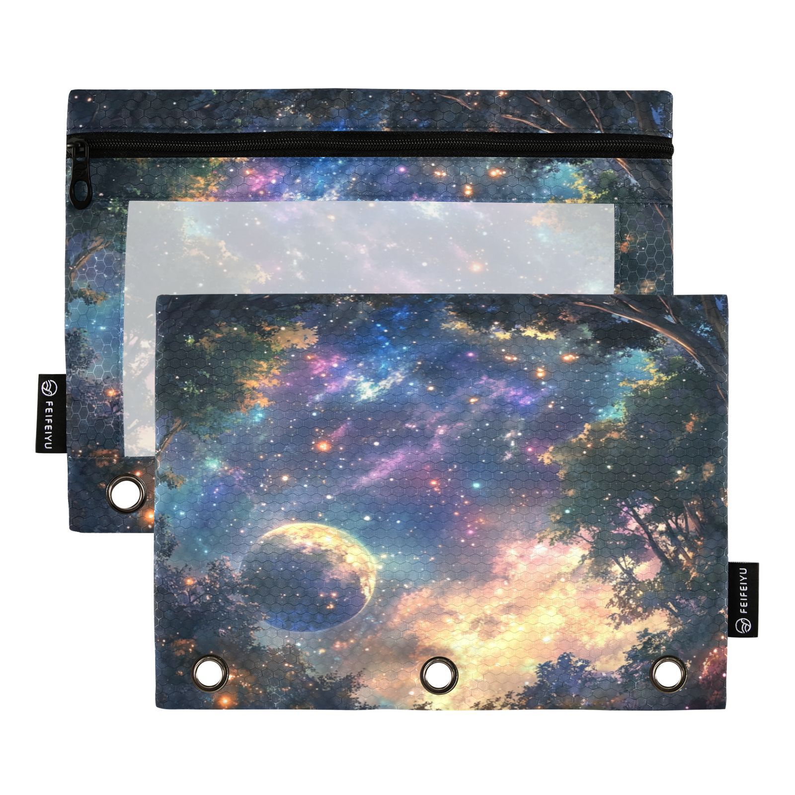 Flip File Folder Binder Pouches Set of 2 Water Resistant Durable ...