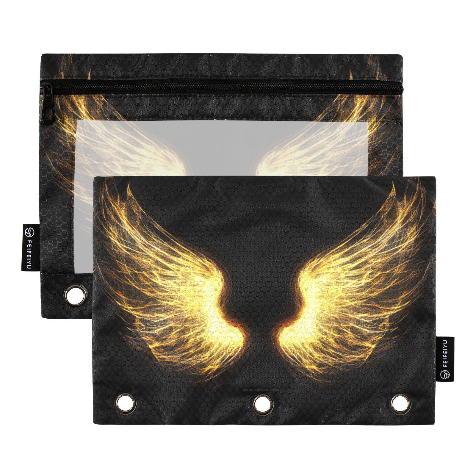 Flip File Folder Binder Pouches Set of 2 Water Resistant Durable ...