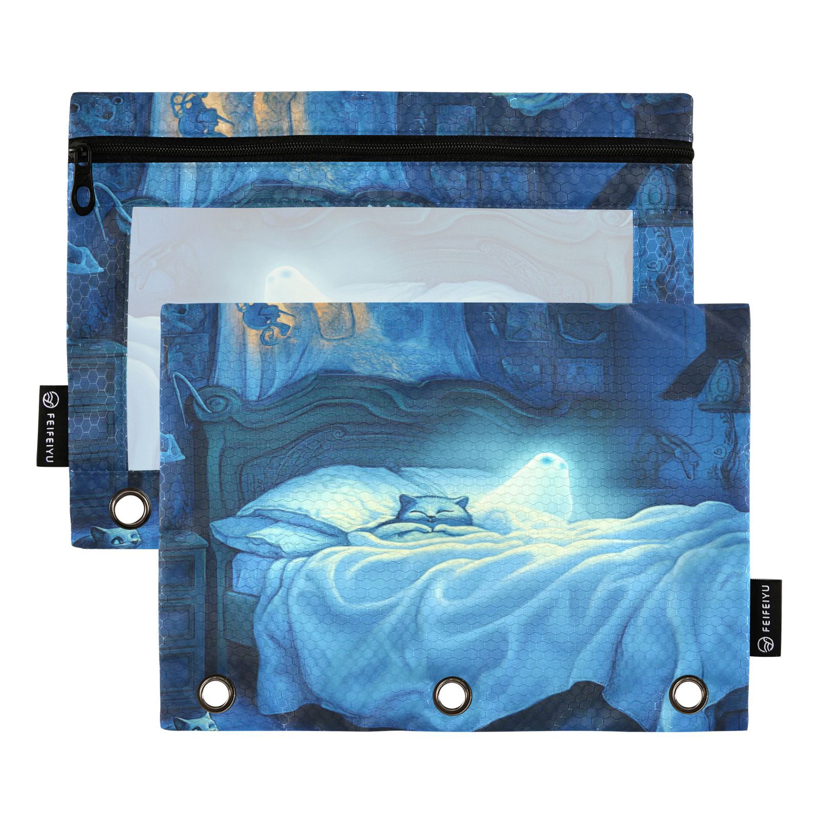 Flip File Folder Binder Pouches Set of 2 Water Resistant Durable ...