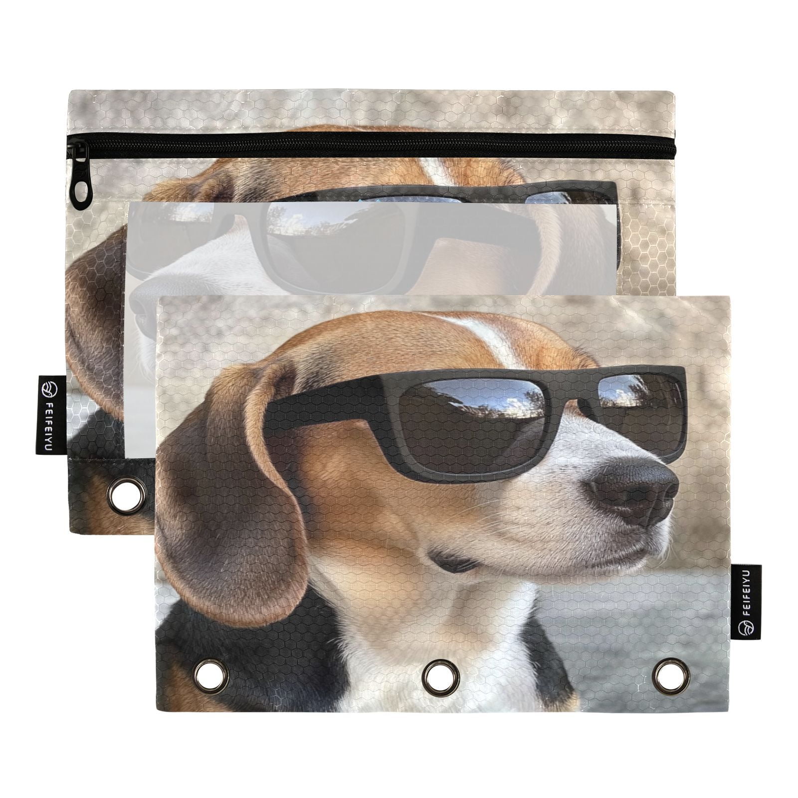 Flip File Folder Binder Pouches Set of 2 Water Resistant Durable ...