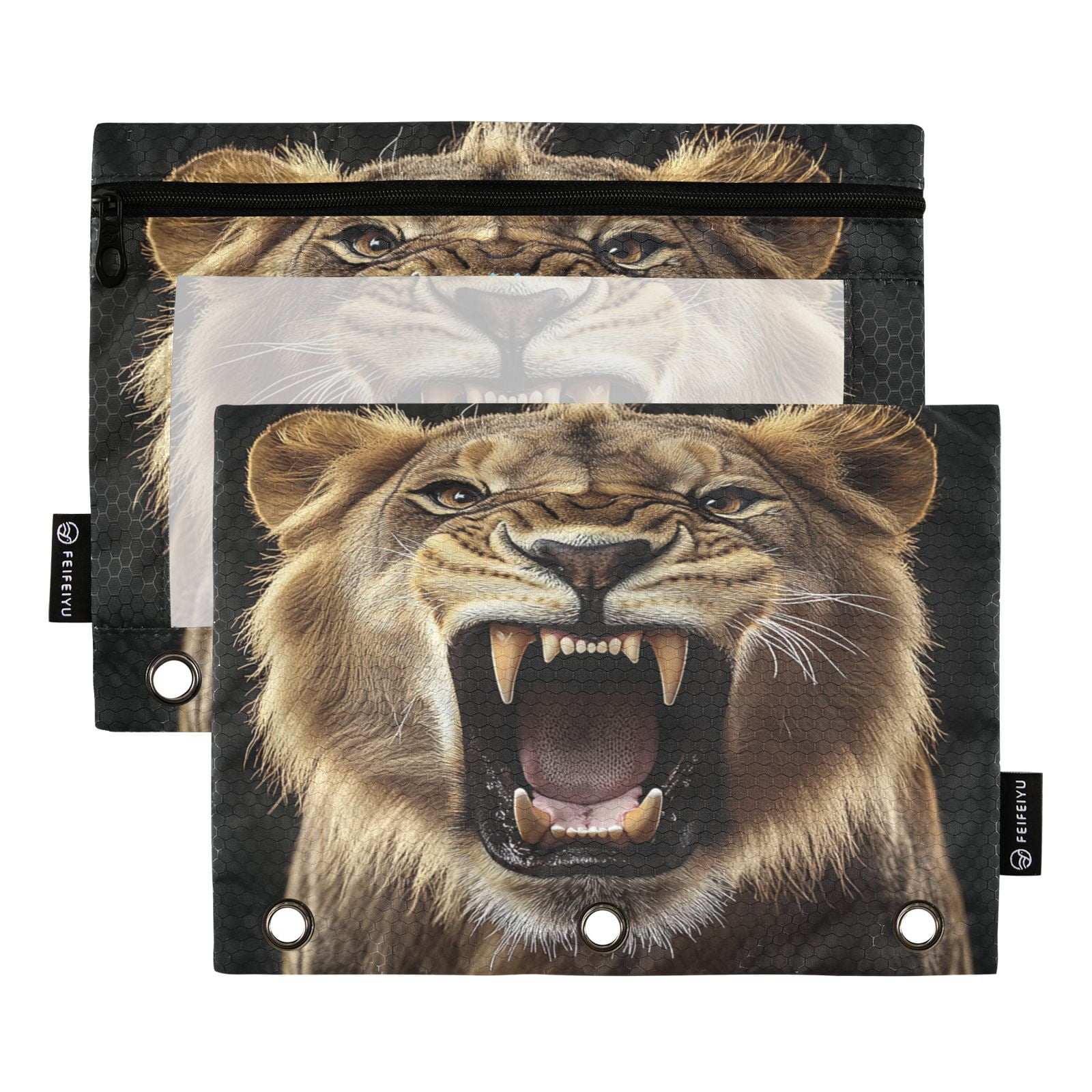 Flip File Folder Binder Pouches Set of 2 Water Resistant Durable ...