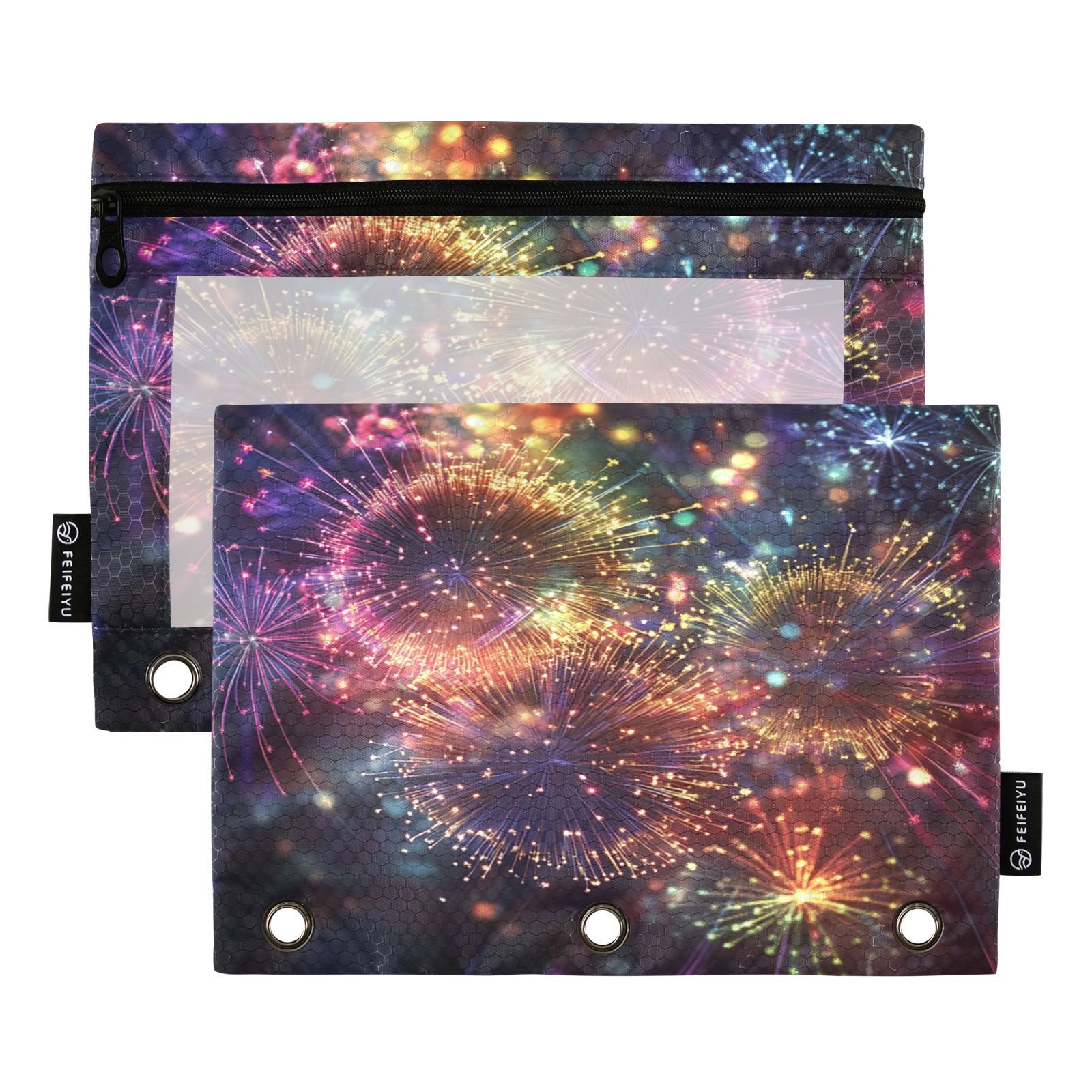 Flip File Folder Binder Pouches Set of 2 Water Resistant Durable ...