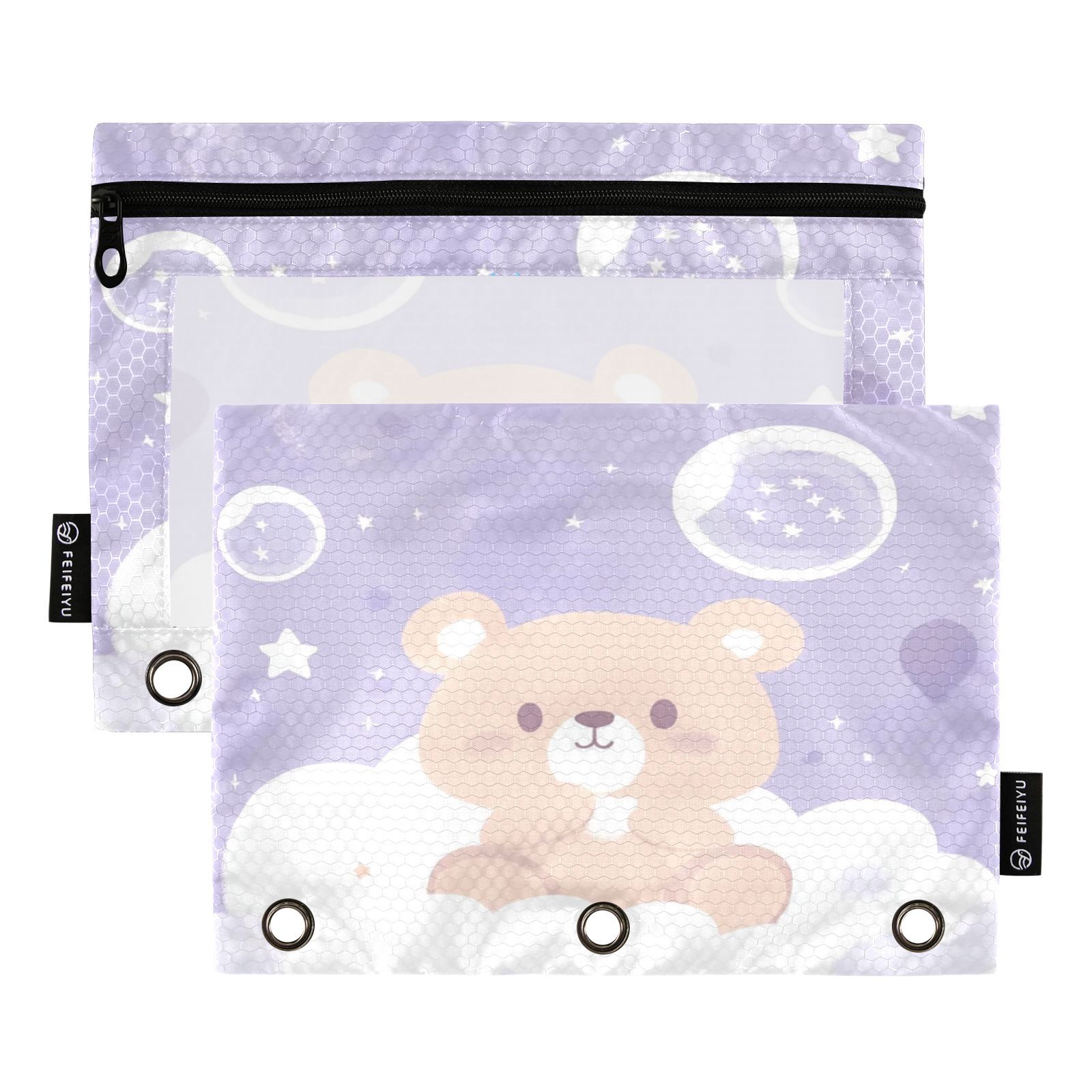 Flip File Folder Binder Pouches Set of 2 Water Resistant Durable ...