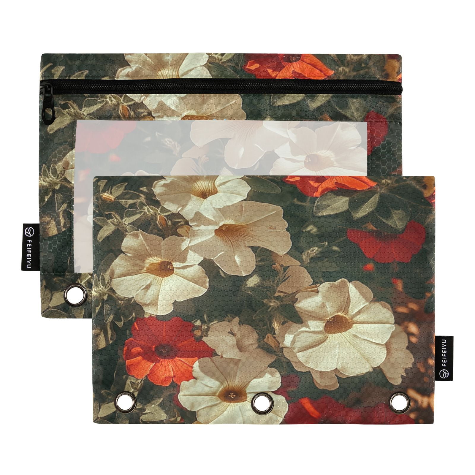 Flip File Folder Binder Pouches Set of 2 Water Resistant Durable ...