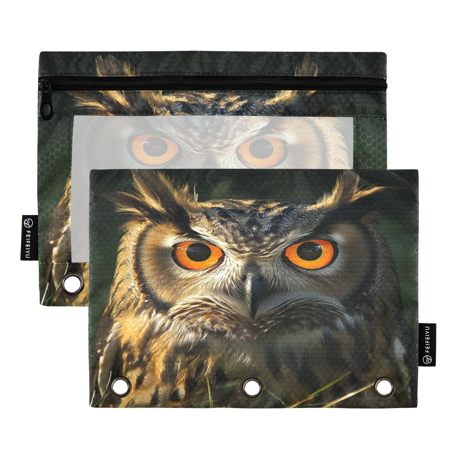 Flip File Folder Binder Pouches Set of 2 Water Resistant Durable ...