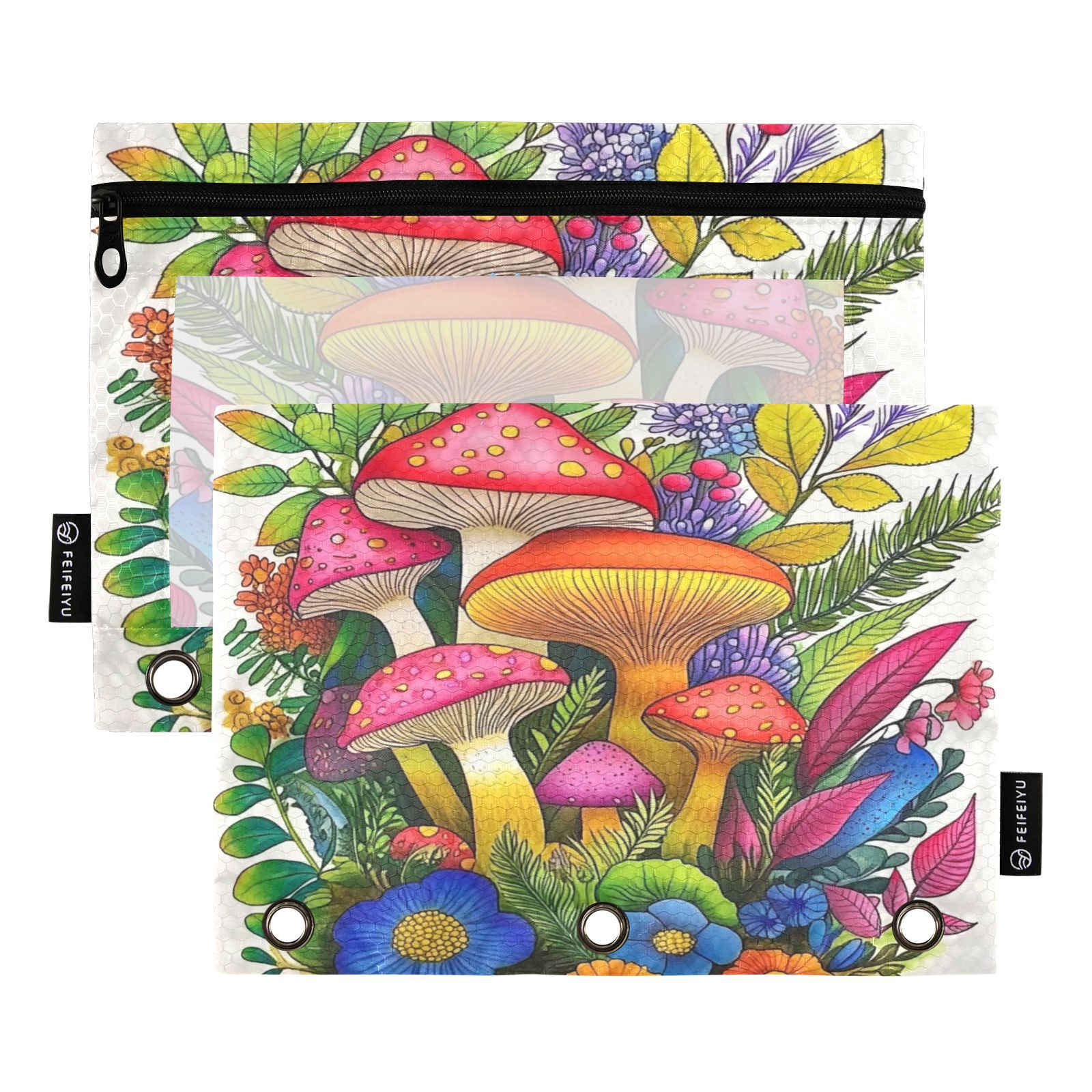 Flip File Folder Binder Pouches Set of 2 Water Resistant Durable ...