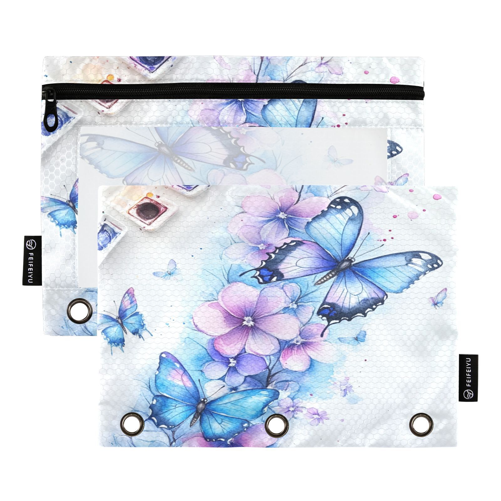 Flip File Folder Binder Pouches Set of 2 Water Resistant Durable ...