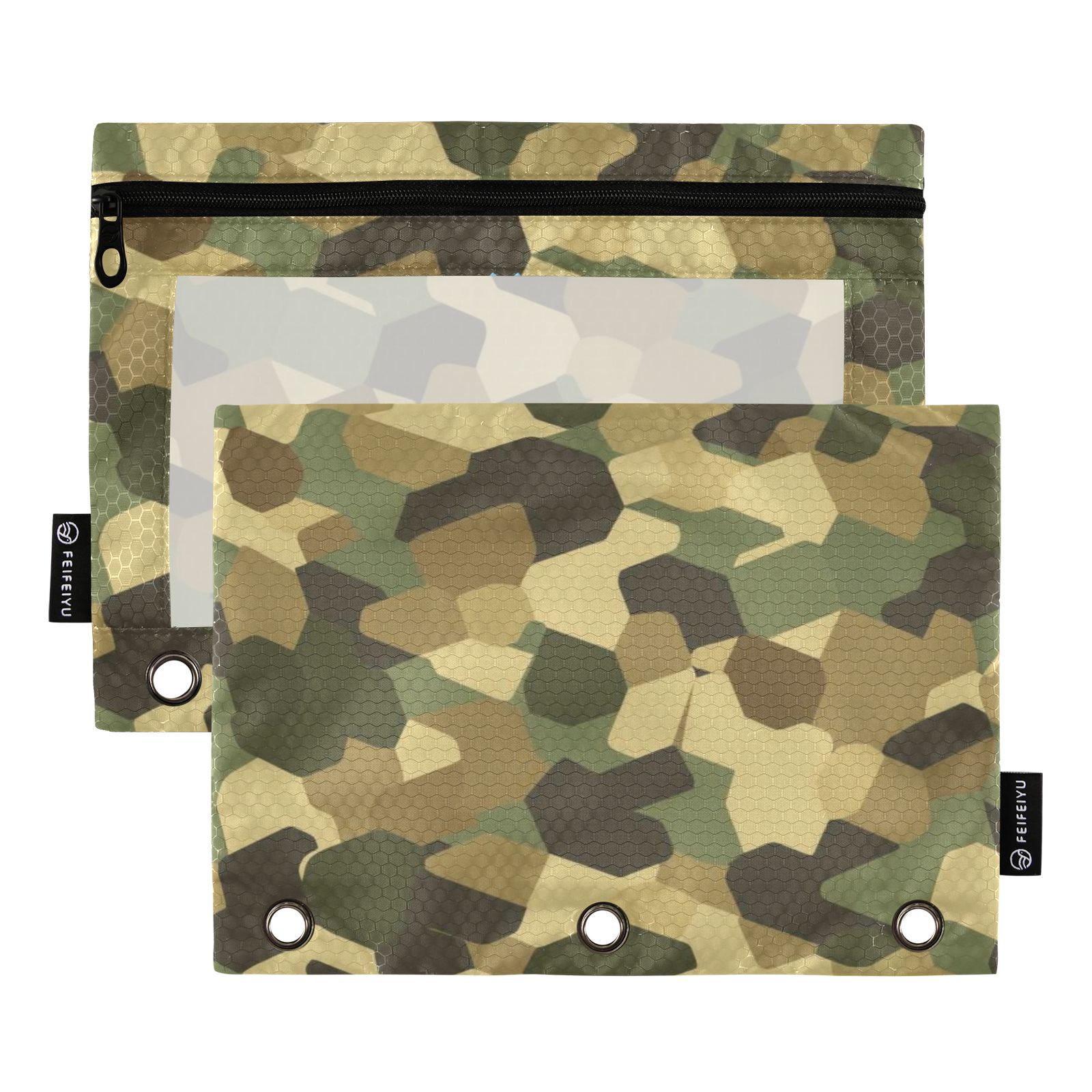 Flip File Folder Binder Pouches Set of 2 Water Resistant Durable ...