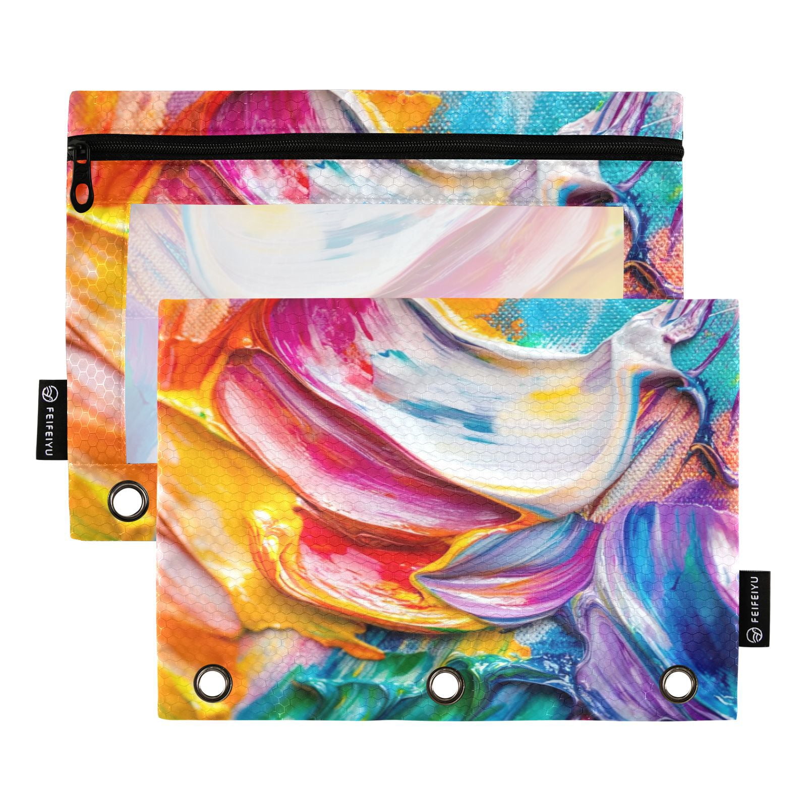 Flip File Folder Binder Pouches Set of 2 Water Resistant Durable ...