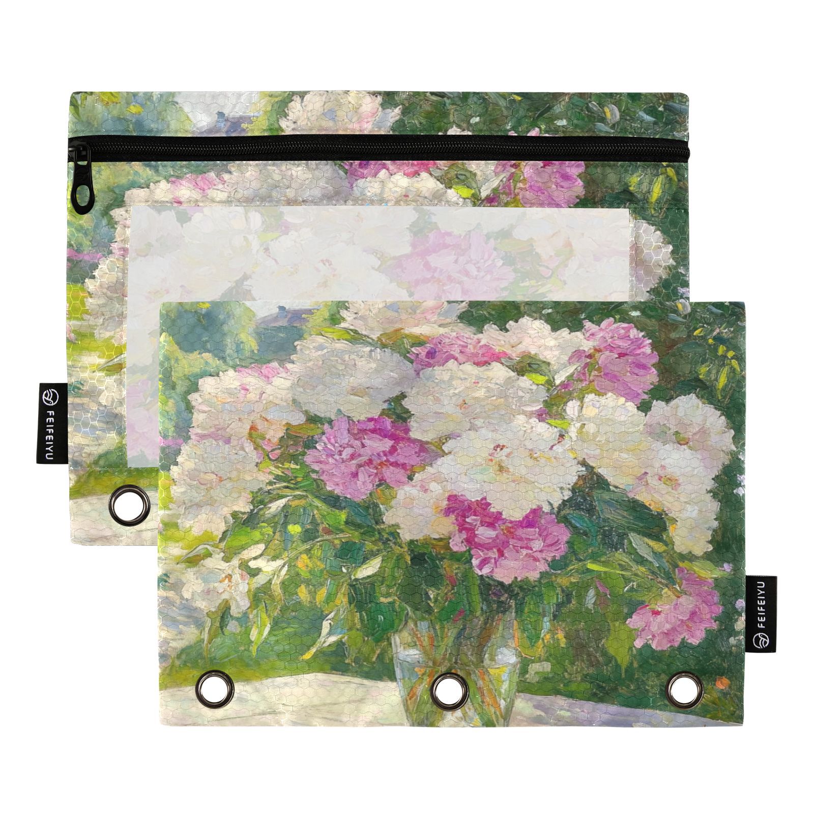 Flip File Folder Binder Pouches Set of 2 Water Resistant Durable ...