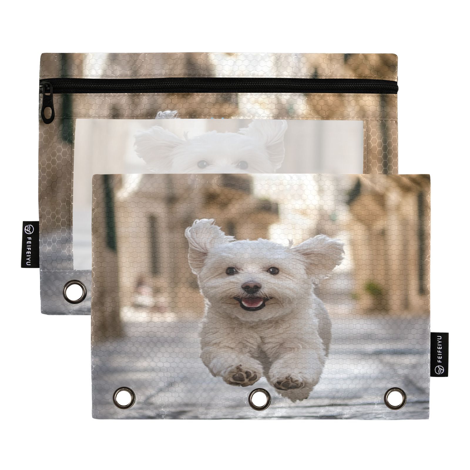 Flip File Folder Binder Pouches Set of 2 Water Resistant Durable ...