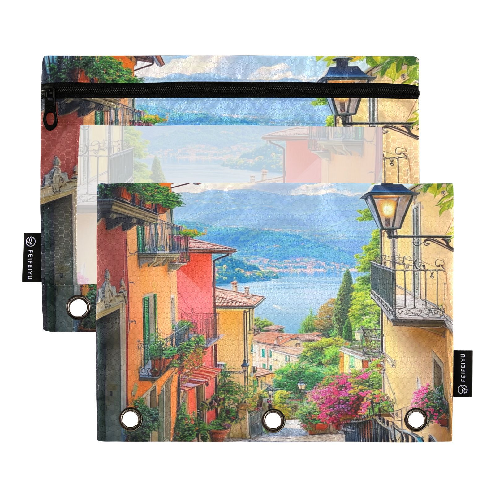 Flip File Folder Binder Pouches Set of 2 Water Resistant Durable ...