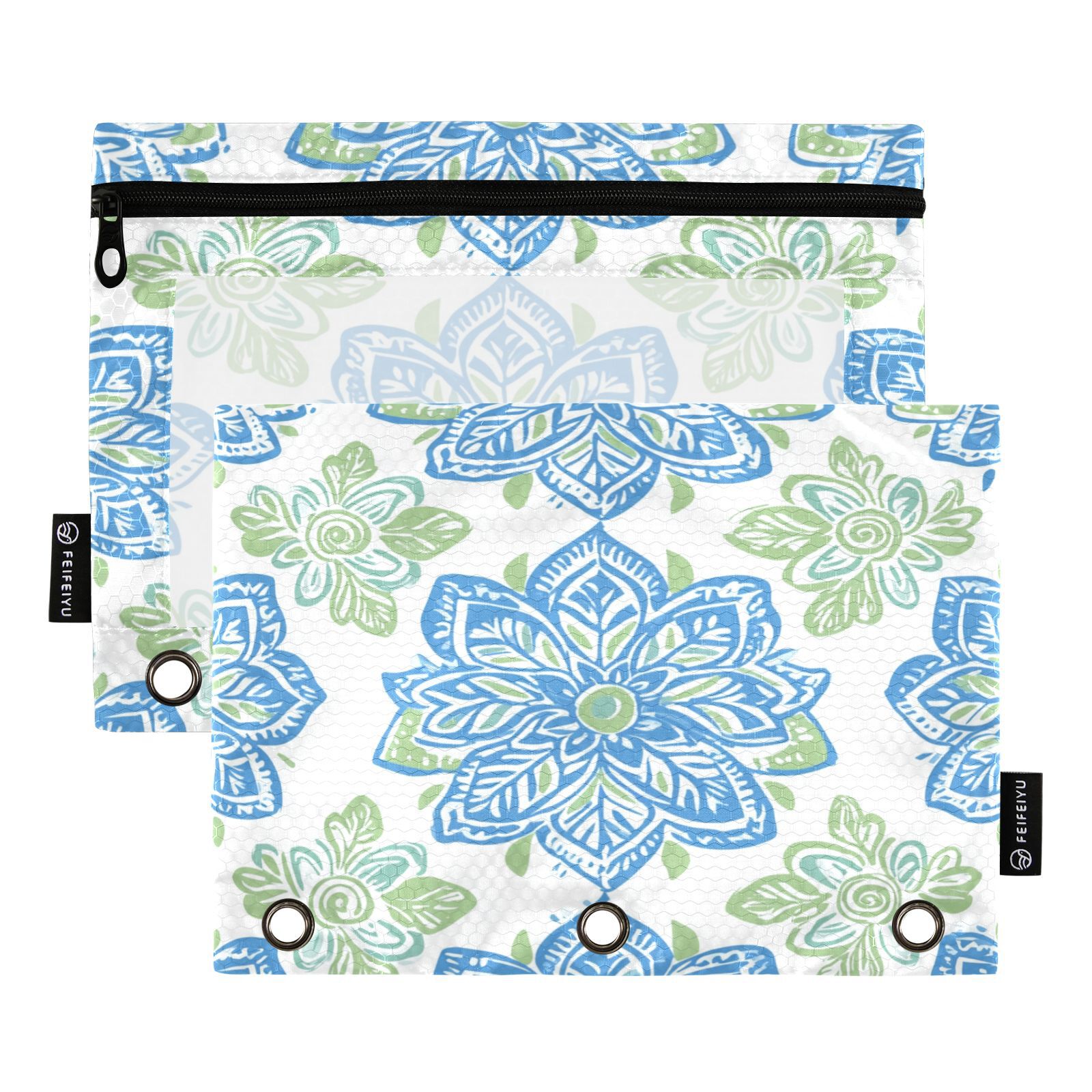 Flip File Folder Binder Pouches Set of 2 Water Resistant Durable ...
