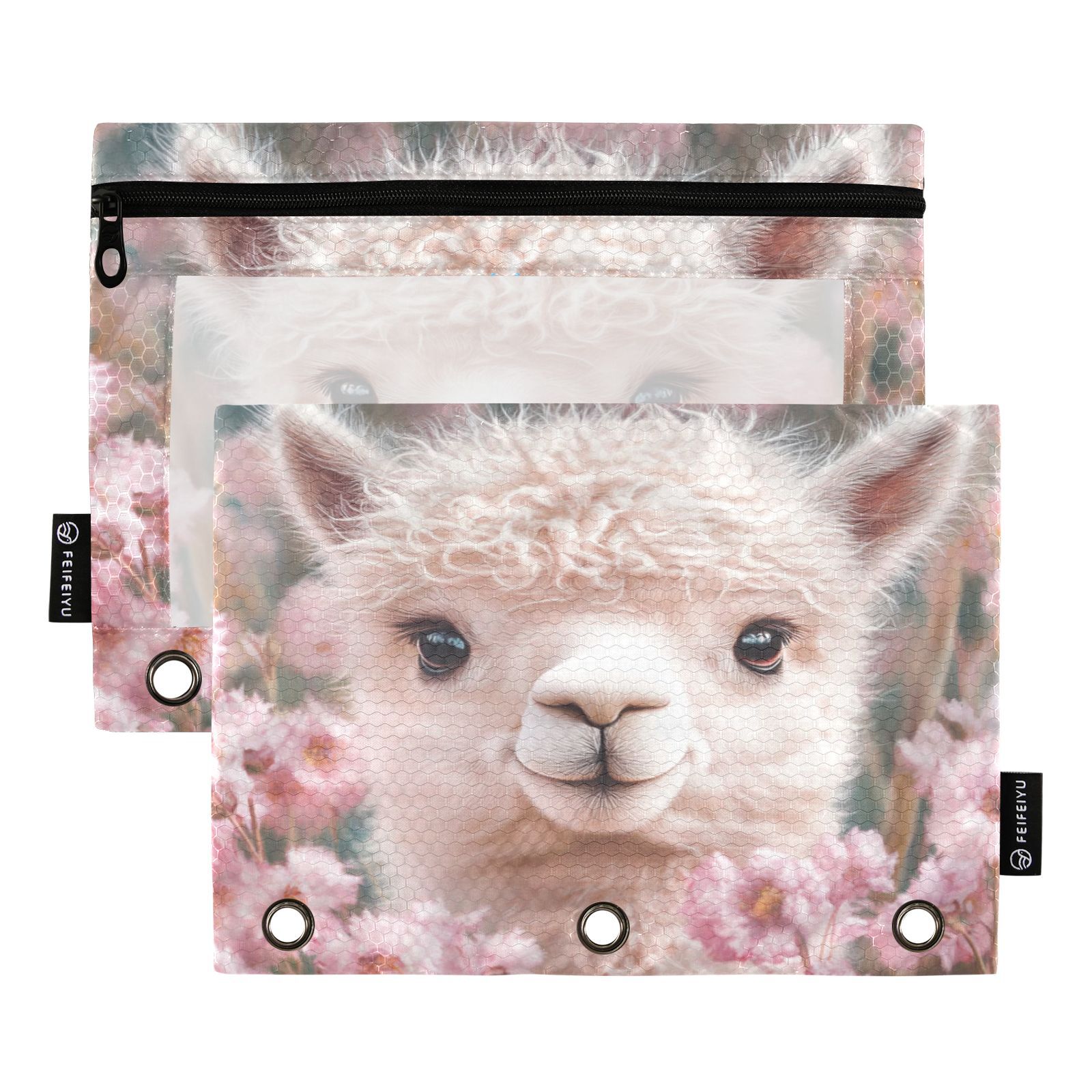 Flip File Folder Binder Pouches Set of 2 Water Resistant Durable ...