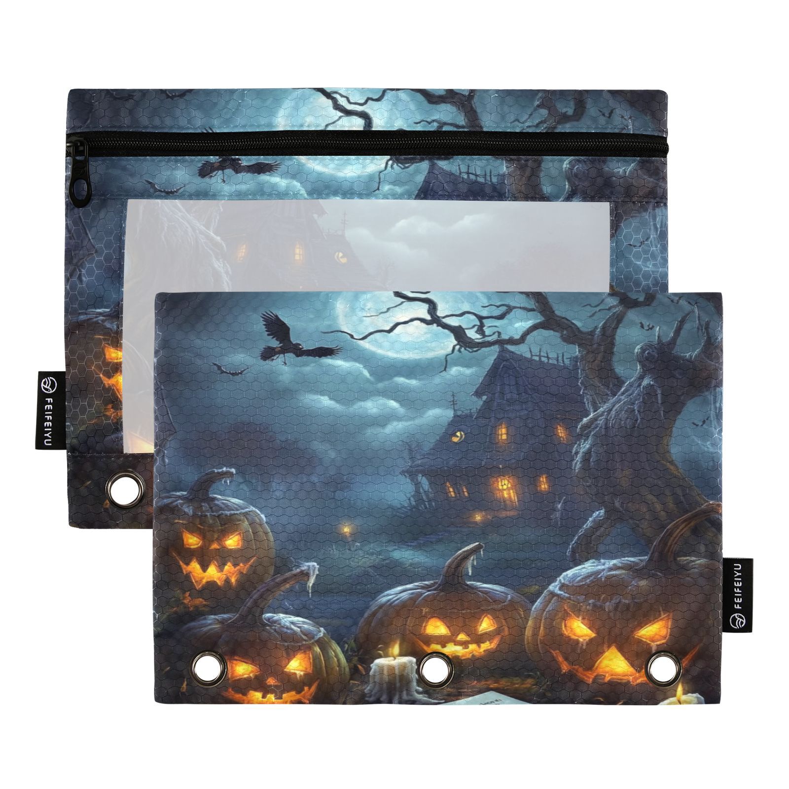 Flip File Folder Binder Pouches Set of 2 Water Resistant Durable ...