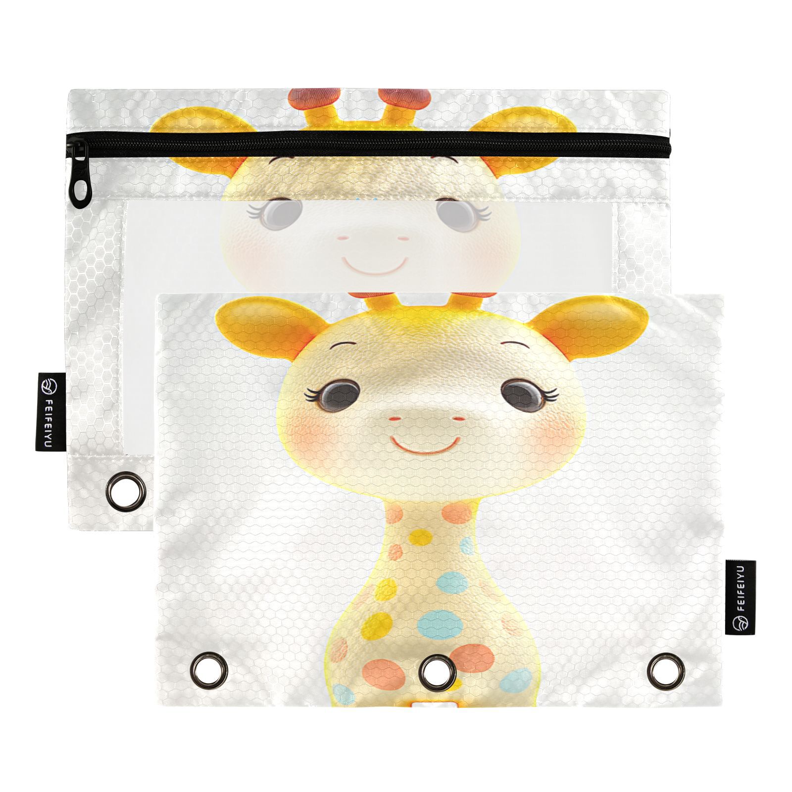 Flip File Folder Binder Pouches Set of 2 Water Resistant Durable ...