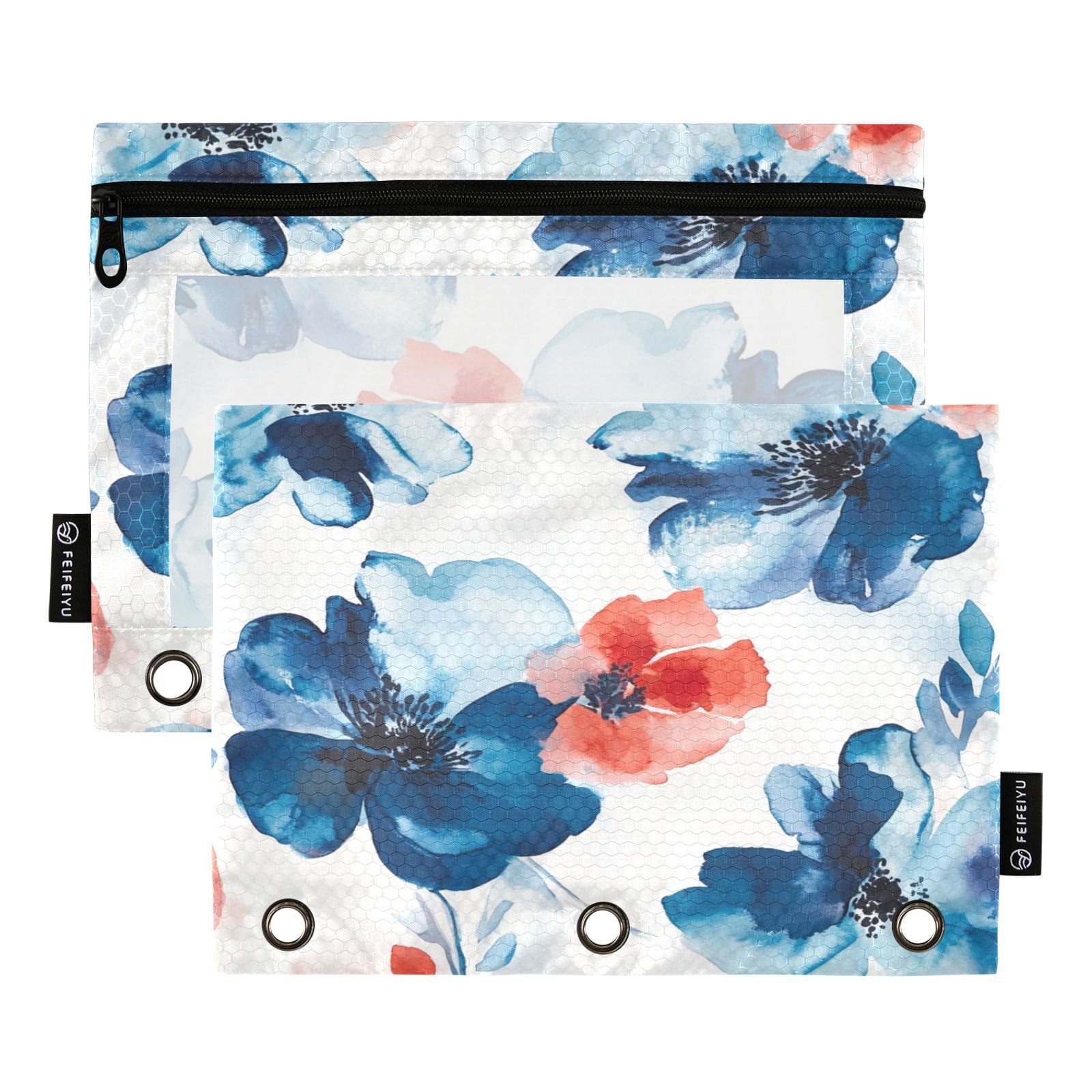 Flip File Folder Binder Pouches Set of 2 Water Resistant Durable ...