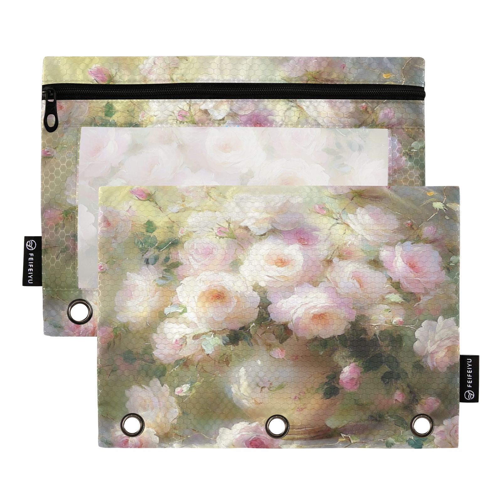 Flip File Folder Binder Pouches Set of 2 Water Resistant Durable ...