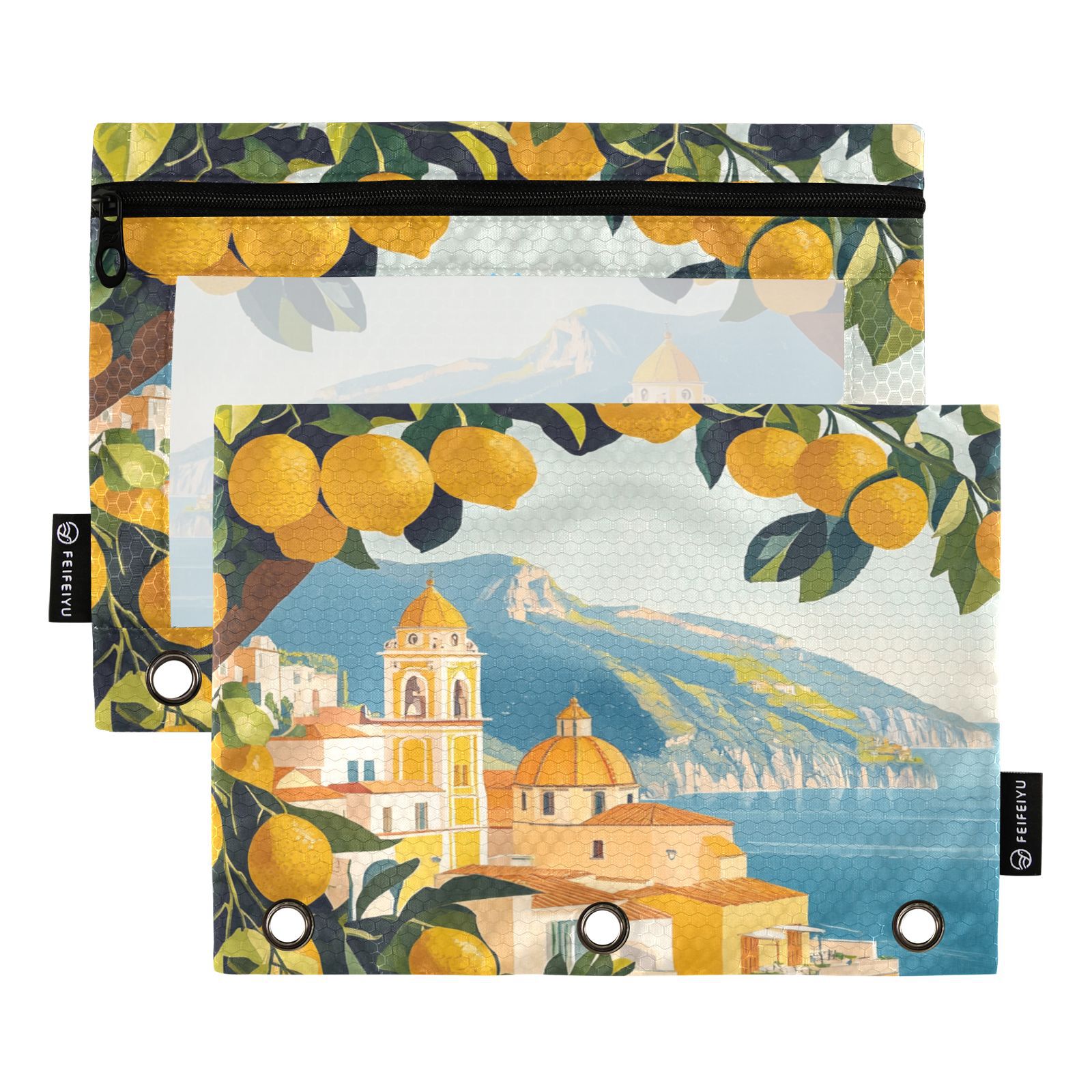 Flip File Folder Binder Pouches Set of 2 Water Resistant Durable ...