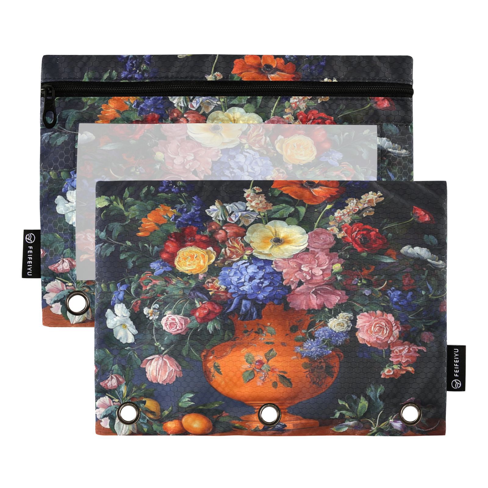 Flip File Folder Binder Pouches Set of 2 Water Resistant Durable ...