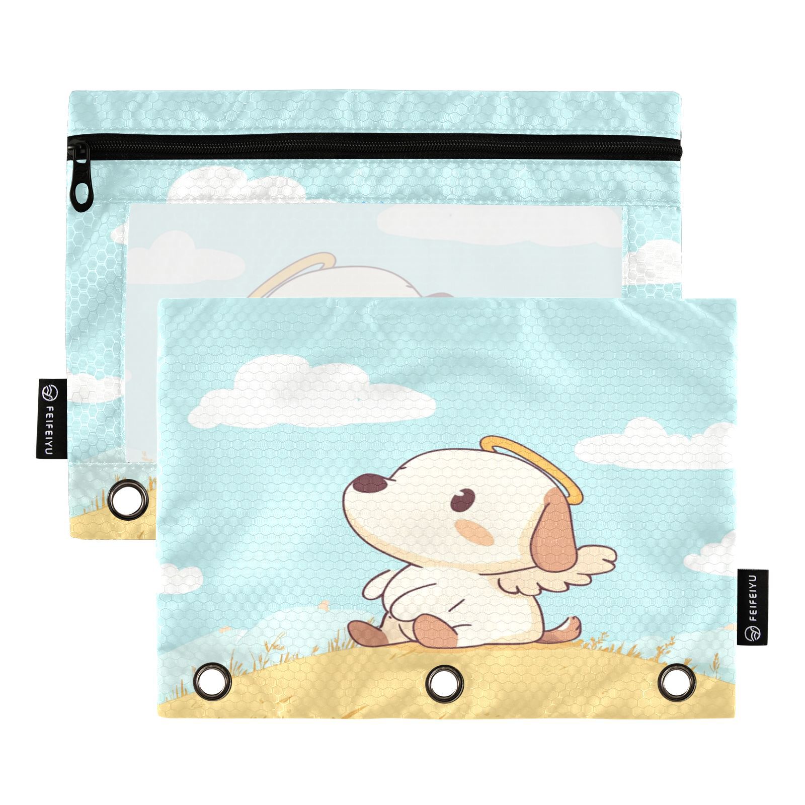 Flip File Folder Binder Pouches Set of 2 Water Resistant Durable ...