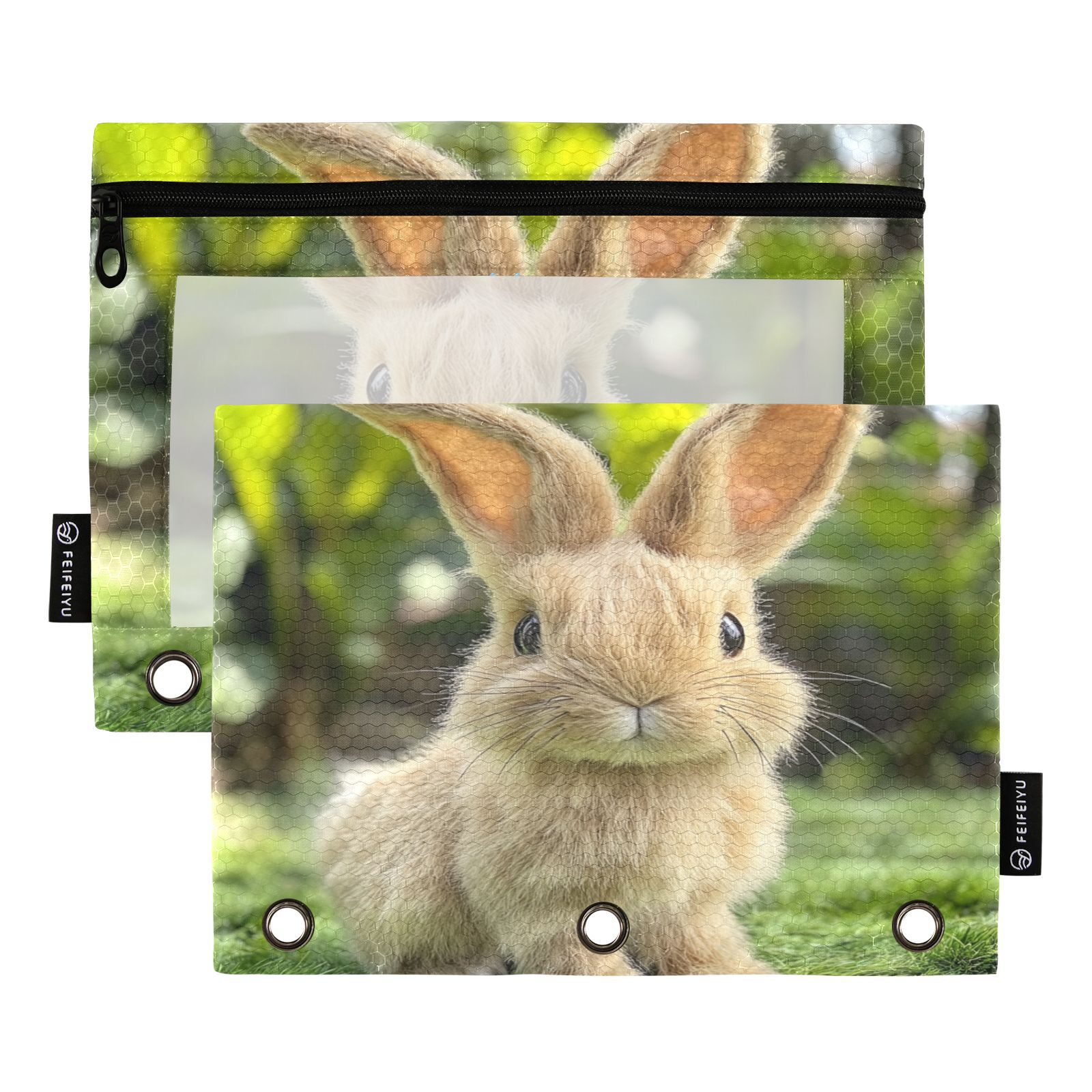 Flip File Folder Binder Pouches Set of 2 Water Resistant Durable ...