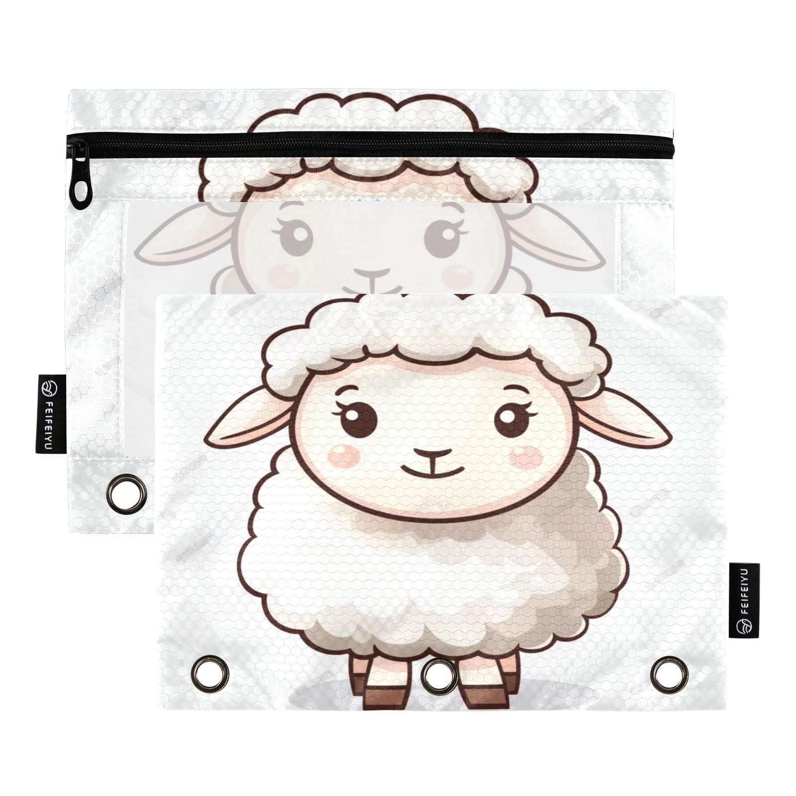 Flip File Folder Binder Pouches Set of 2 Water Resistant Durable ...