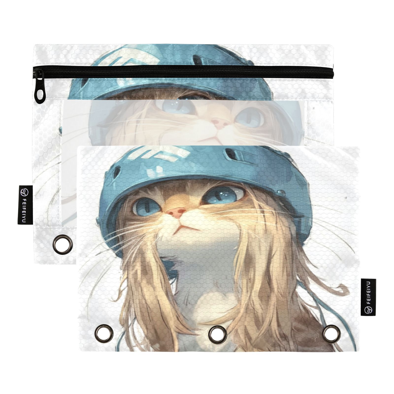 Flip File Folder Binder Pouches Set of 2 Water Resistant Durable ...