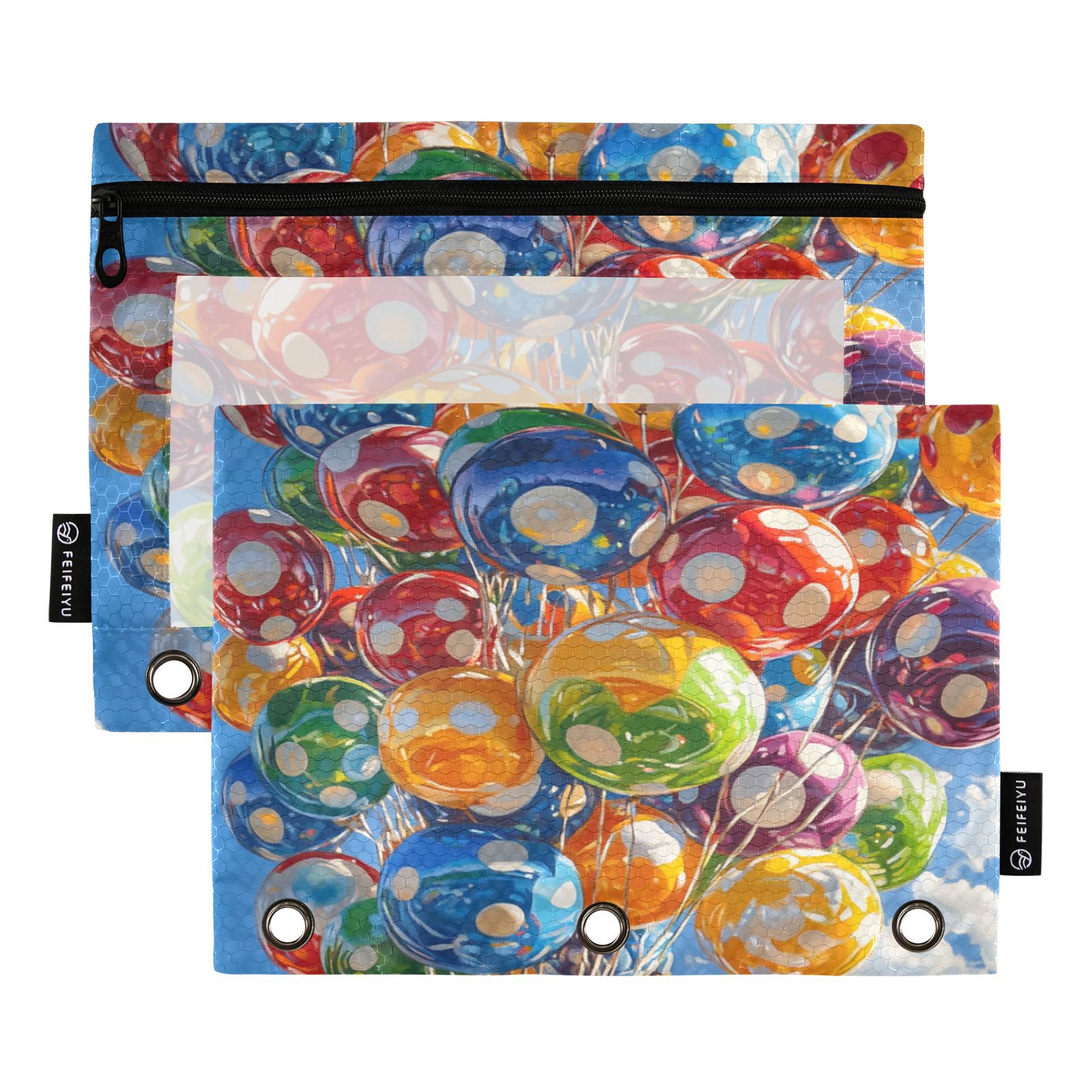 Flip File Folder Binder Pouches Set of 2 Water Resistant Durable ...