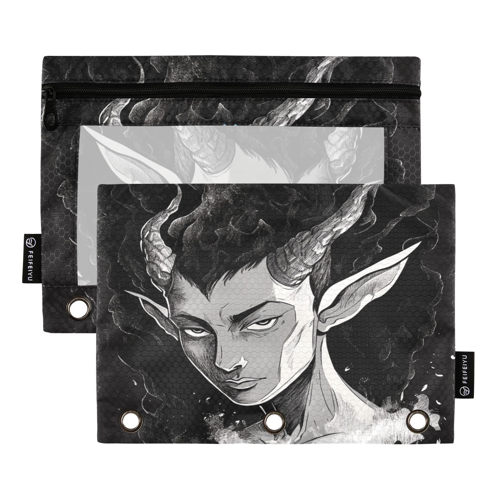 Flip File Folder Binder Pouches Set of 2 Water Resistant Durable ...