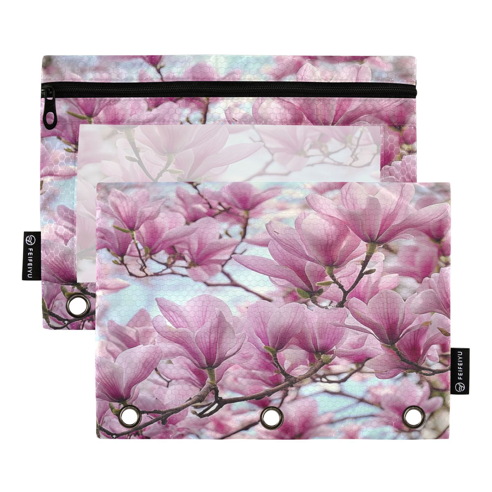 Flip File Folder Binder Pouches Set of 2 Water Resistant Durable ...