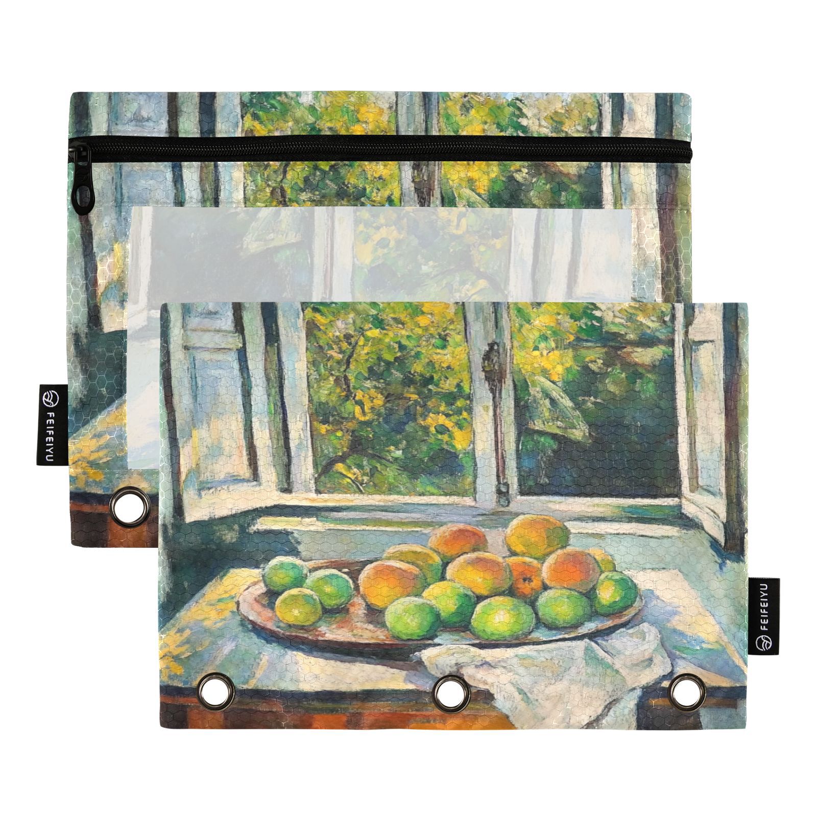 Flip File Folder Binder Pouches Set of 2 Water Resistant Durable ...