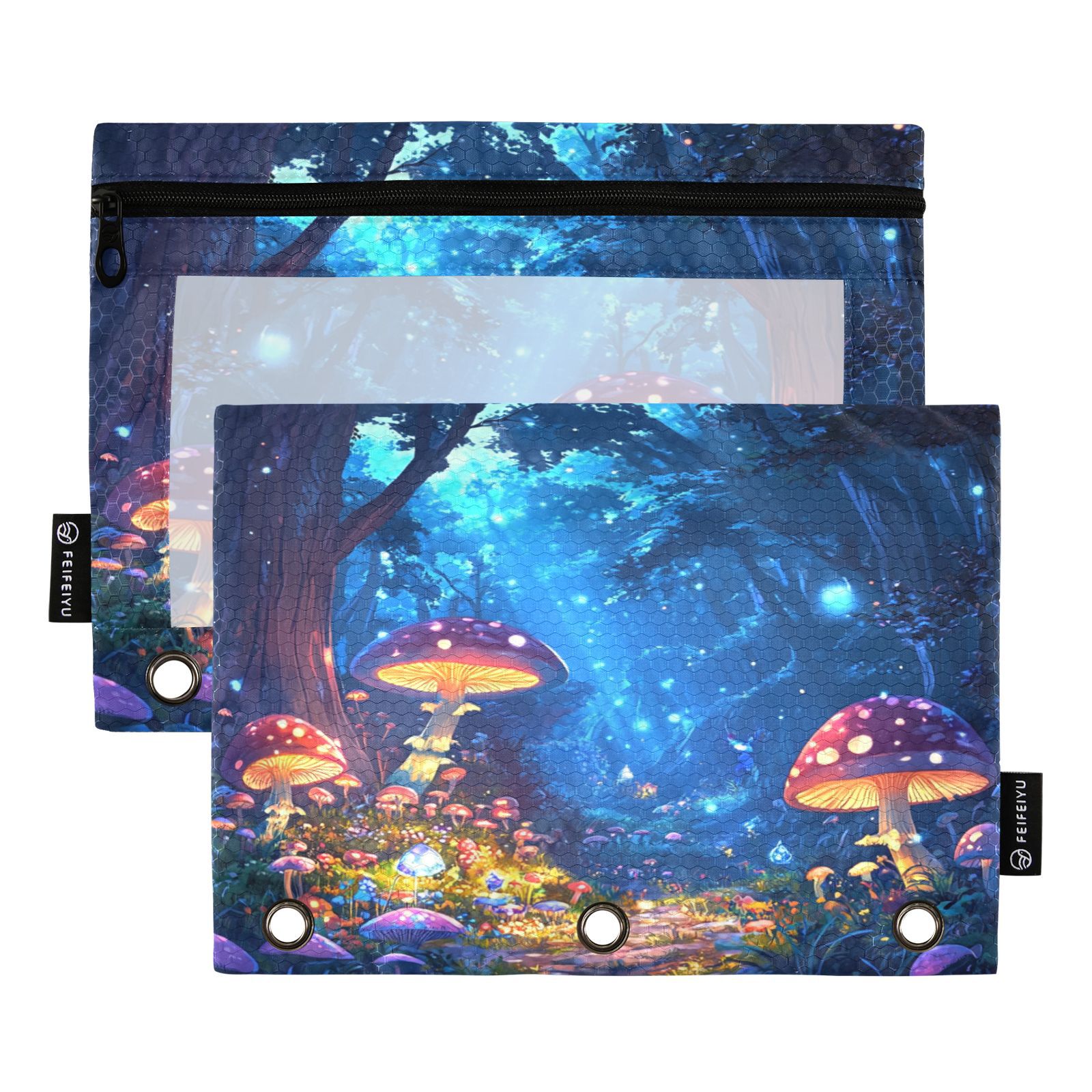 Flip File Folder Binder Pouches Set of 2 Water Resistant Durable ...