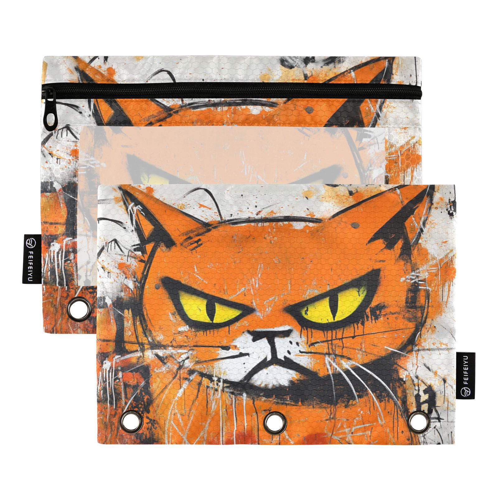 Flip File Folder Binder Pouches Set of 2 Water Resistant Durable ...