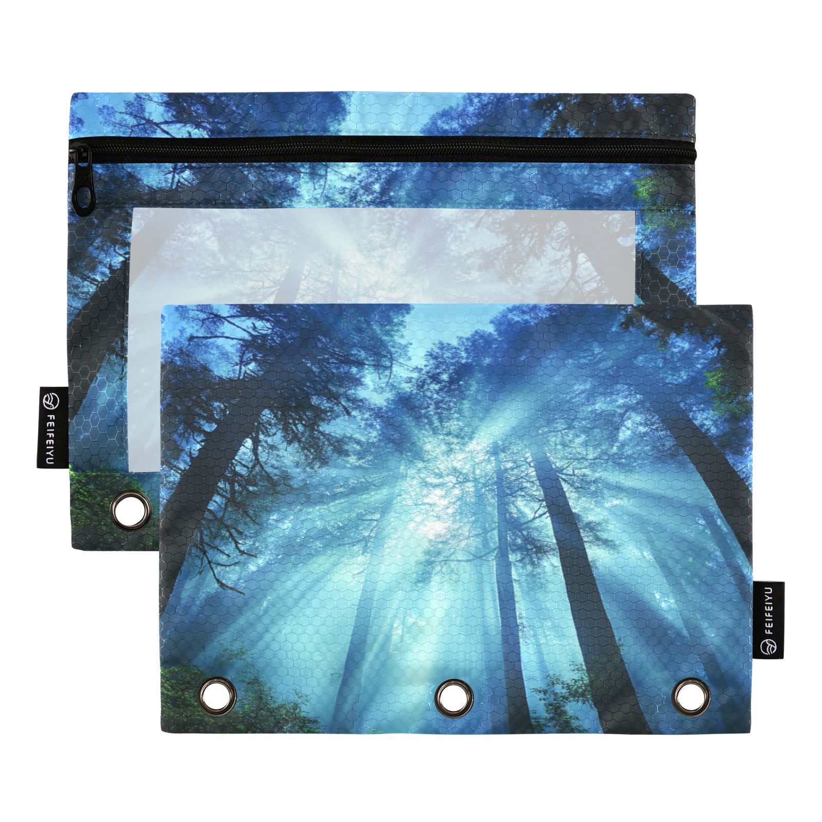 Flip File Folder Binder Pouches Set of 2 Water Resistant Durable ...