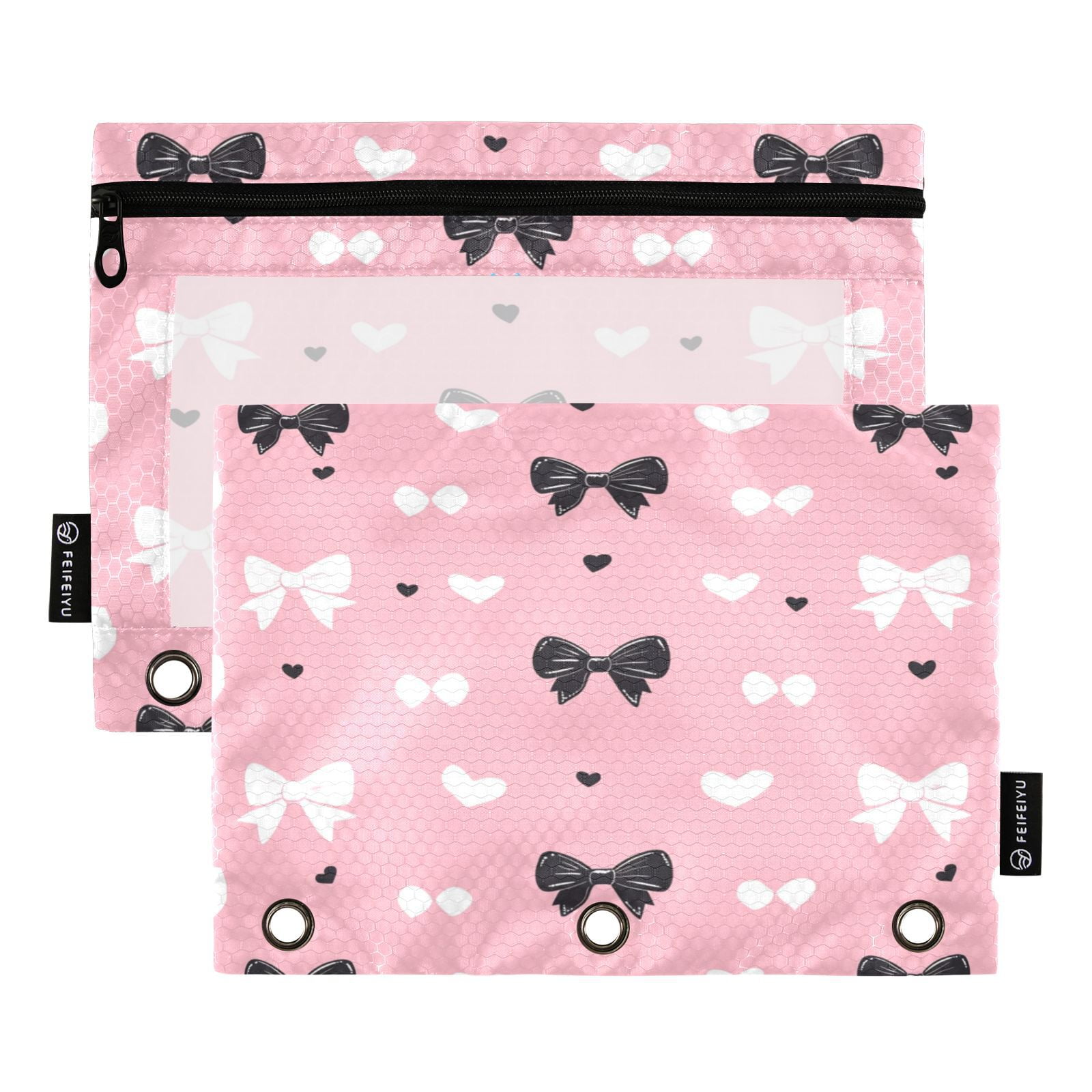 Flip File Folder Binder Pouches Set of 2 Water Resistant Durable ...