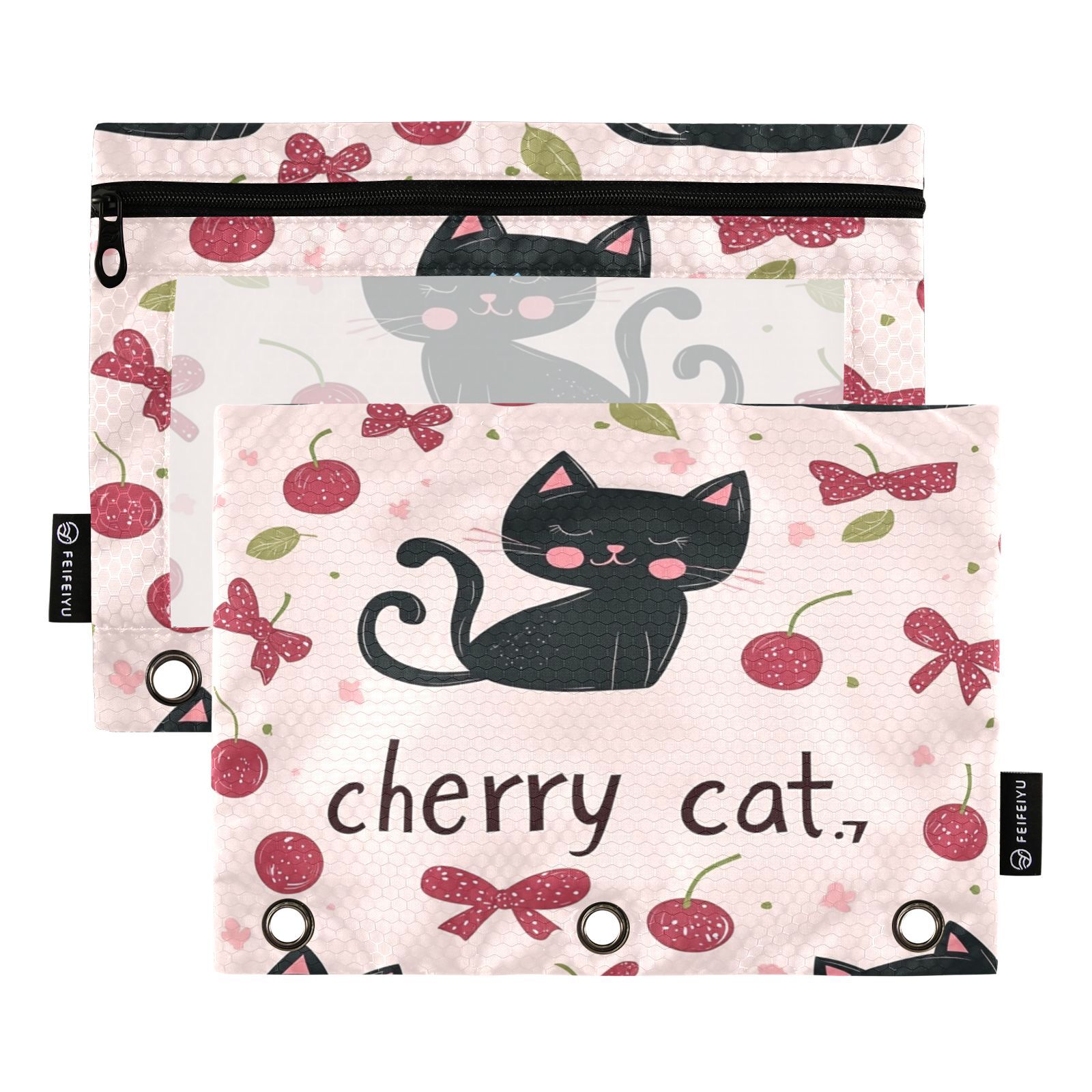 Flip File Folder Binder Pouches Set of 2 Water Resistant Durable ...