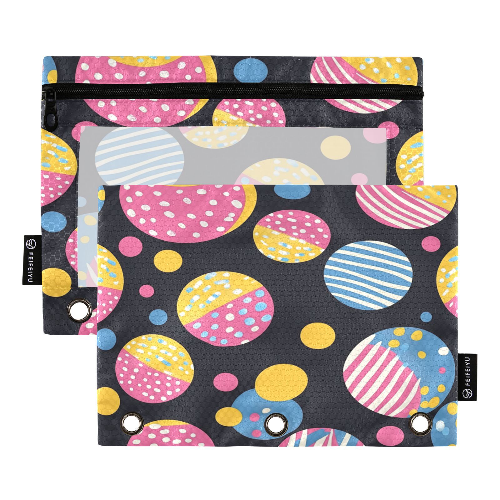 Flip File Folder Binder Pouches Set of 2 Water Resistant Durable ...