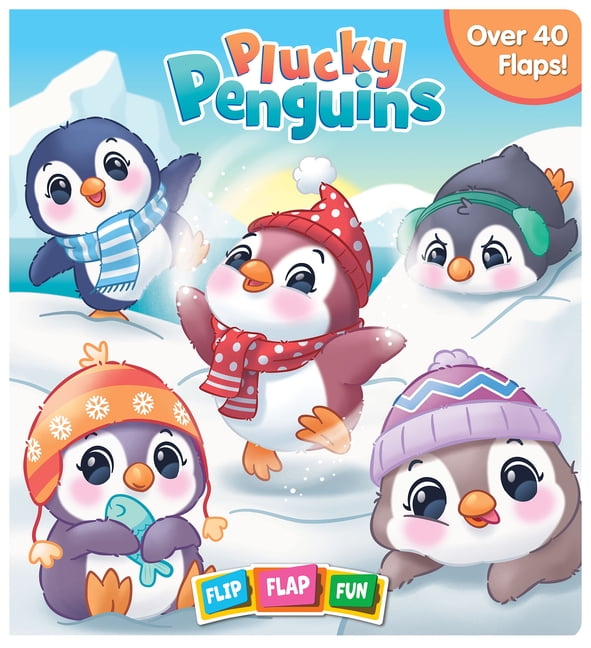 Flip Flap Fun: Plucky Penguins Flip Flap Fun Book (Paperback) - Walmart.com
