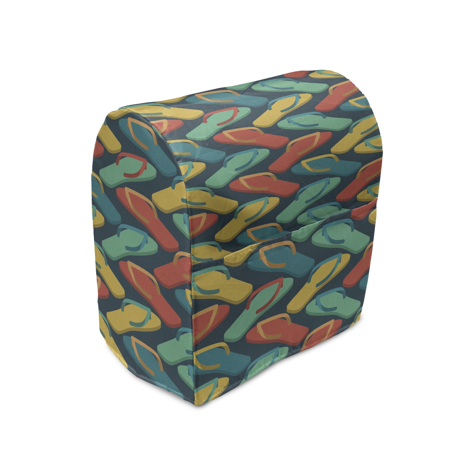 Flip Flop Stand Mixer Cover, Simplistic Design of Soft Pastel Colored ...