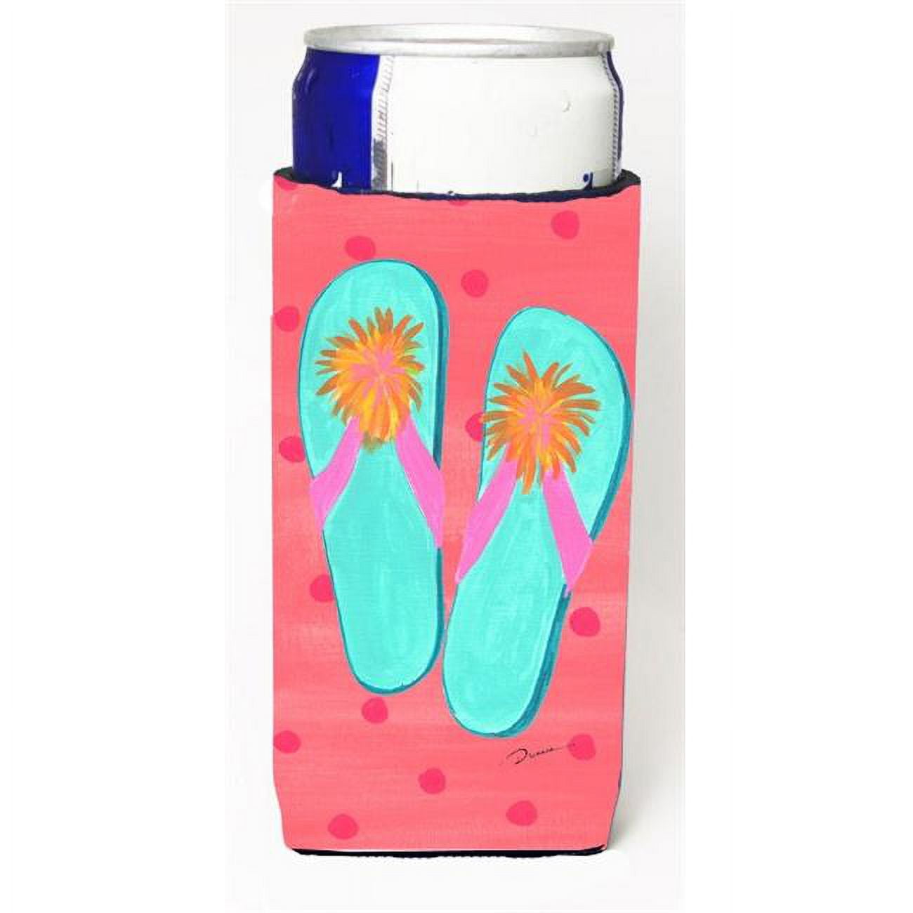 Flip Flops Pink Michelob Ultra bottle sleeve for Slim Can - Walmart.com