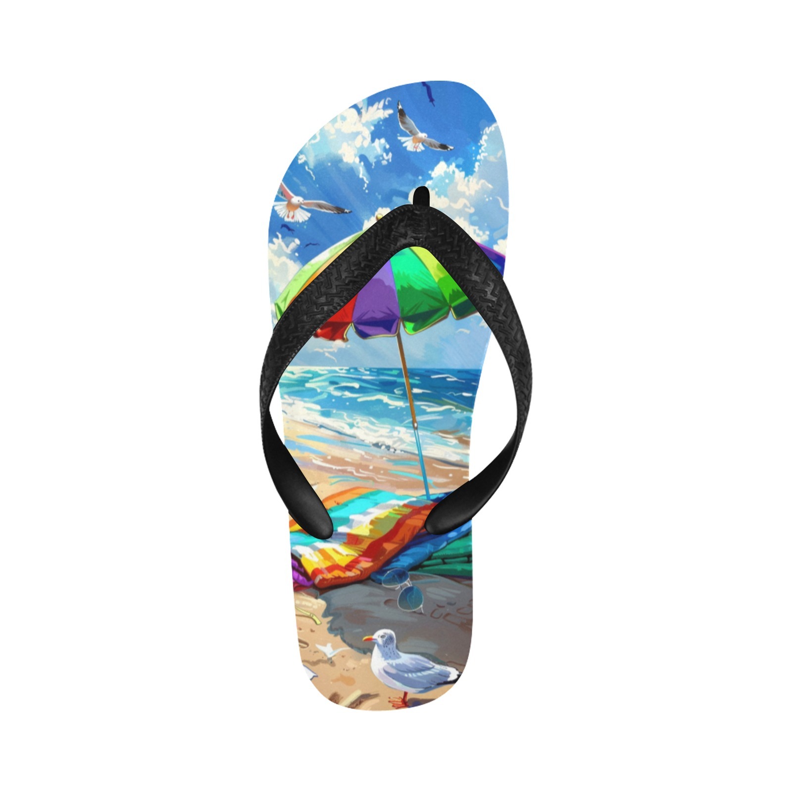 Showaflops Mens Antimicrobial Shower & Water Flip Flop Slide Sandals ...