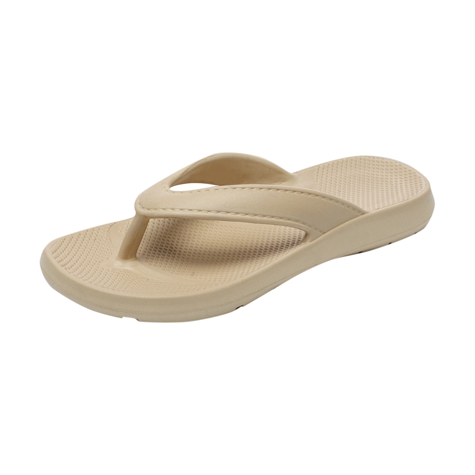 Flip Flops for Mens Womens Rubber Soft Sole Slippers with Arch Support ...