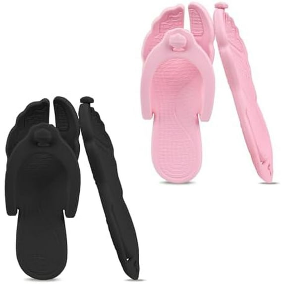 Flip Flops for Women Men Shower Shoes Foldable Beach Sandals Travel ...