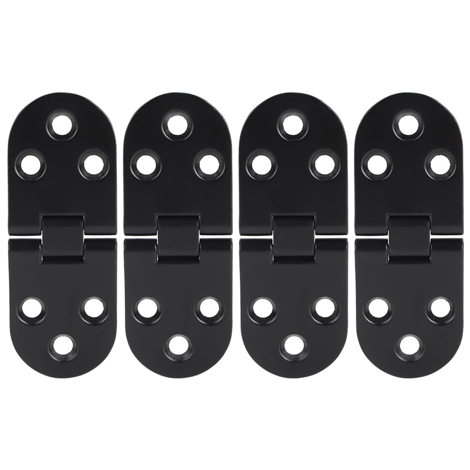 Flip Hinge 4Pcs Zinc Alloy Black Door Flap Hinge Table Flip Hinge for ...