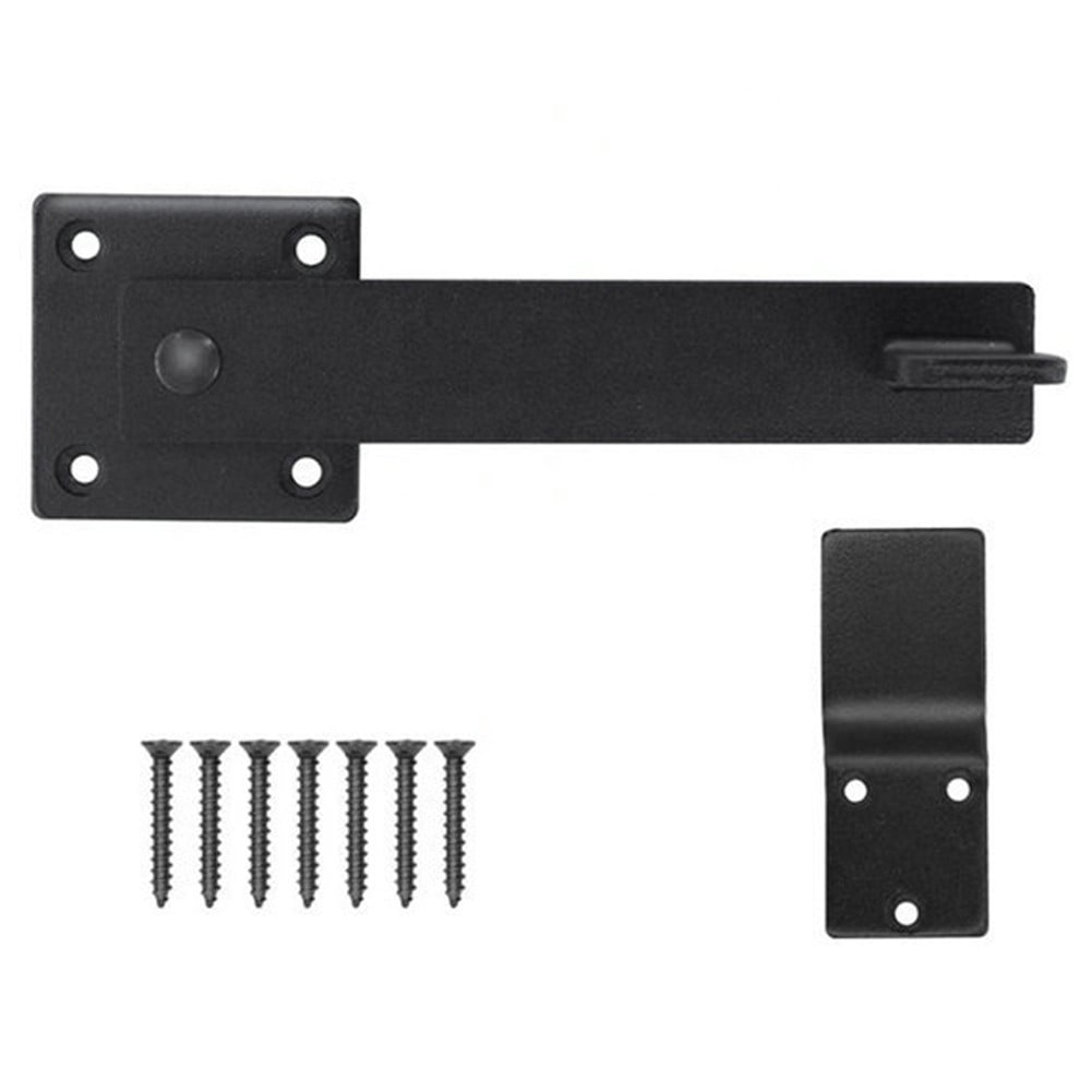 Flip Latch Barn Door Fence Gate Latch Lock, Heavy Duty Steel Double ...