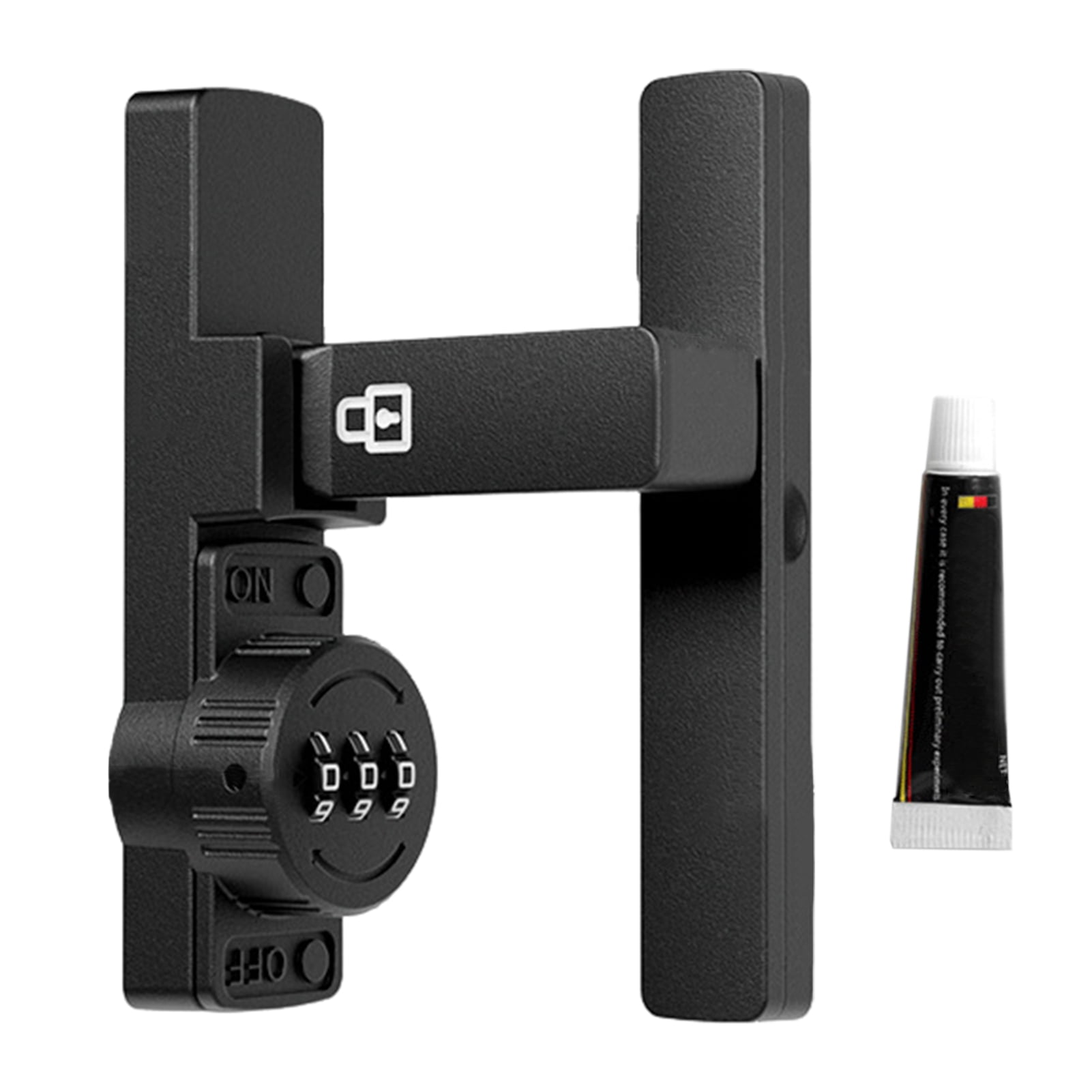 Flip Latch Lock with Combination Easy to Install Punch Free 3-Digit ...