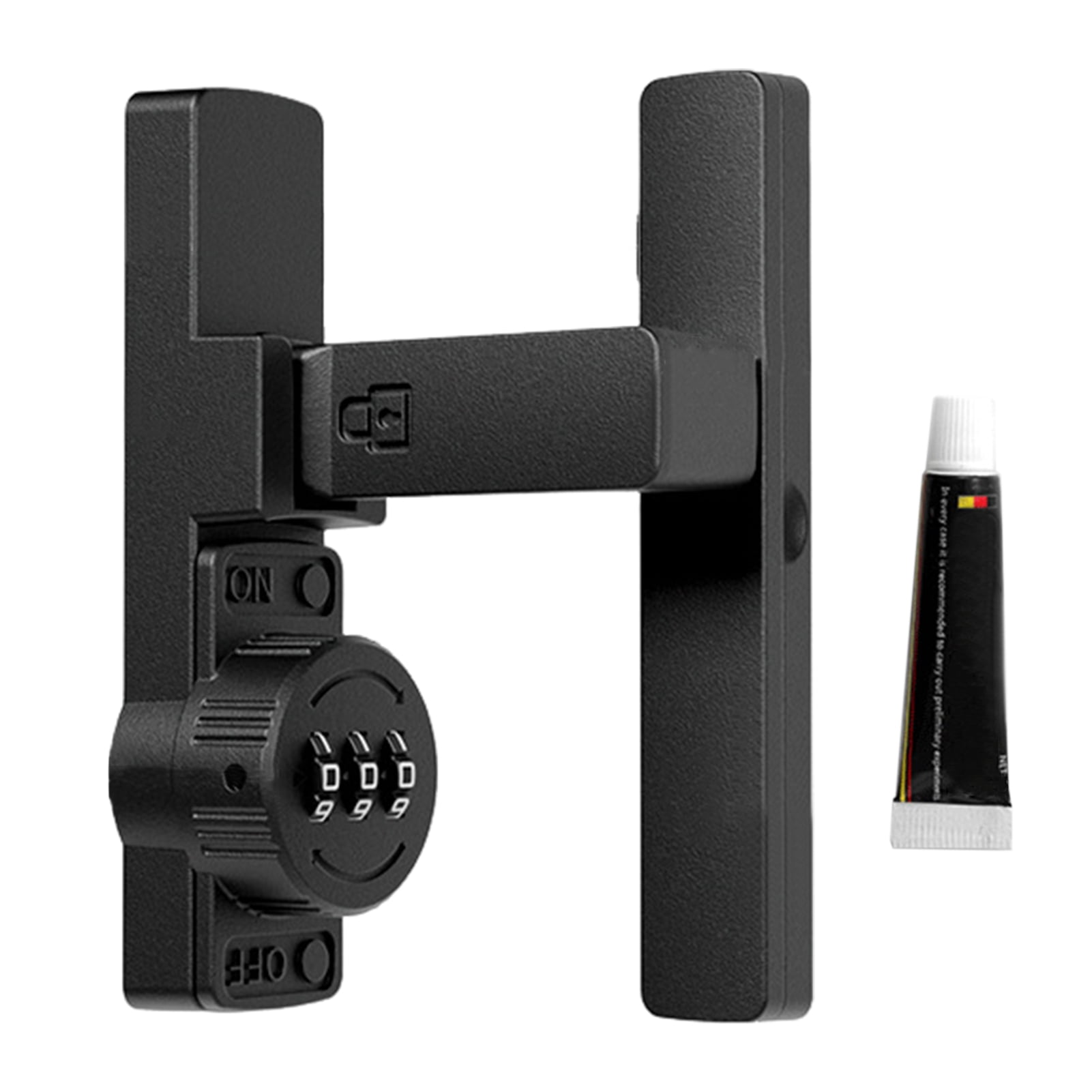 Flip Latch Lock with Combination Easy to Install Punch Free 3-Digit ...