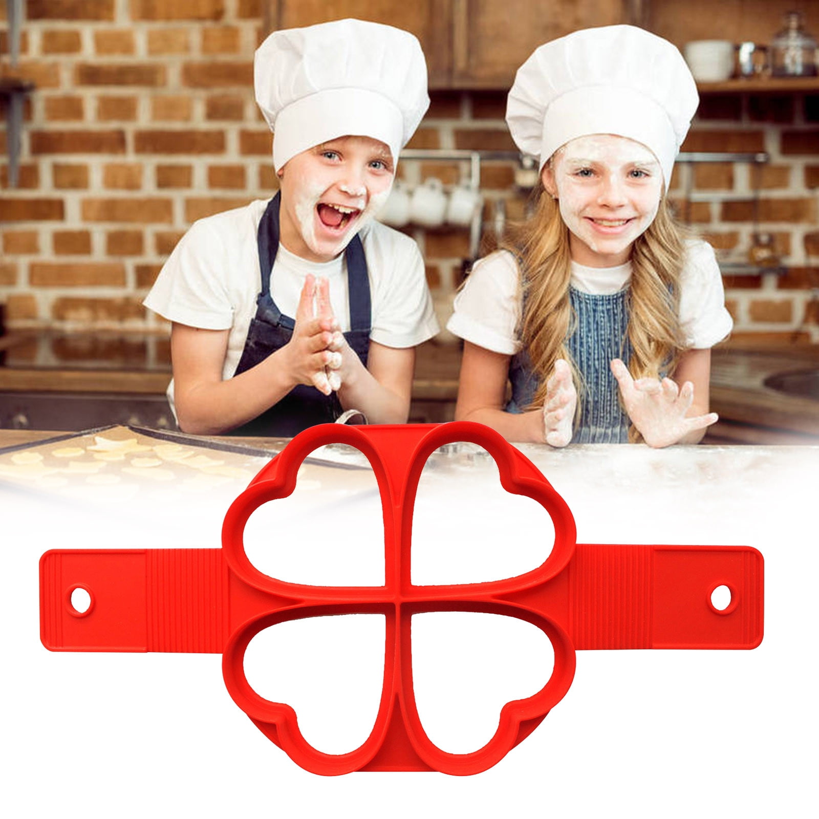 Flip N Cook Silicone Pancake Mold, Flip and Cook Pancake Maker, Flip ...