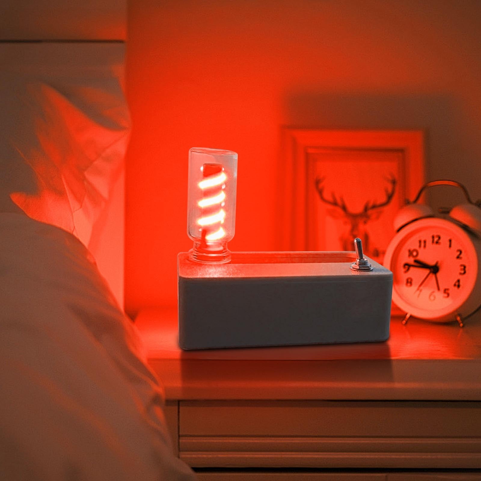 Flip Night Light Baby, LED Creative Mechanical Magnetic Night Light ...